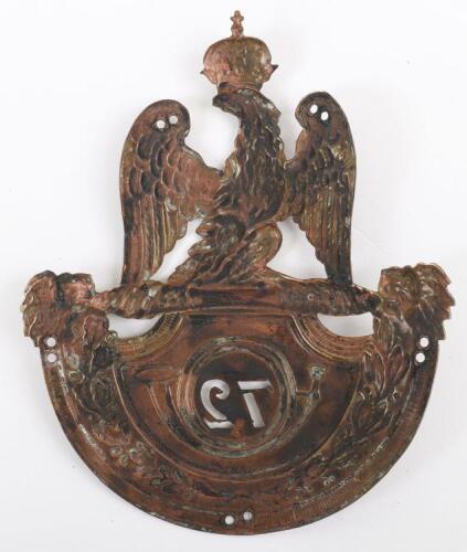 French 1814 Shako Plate