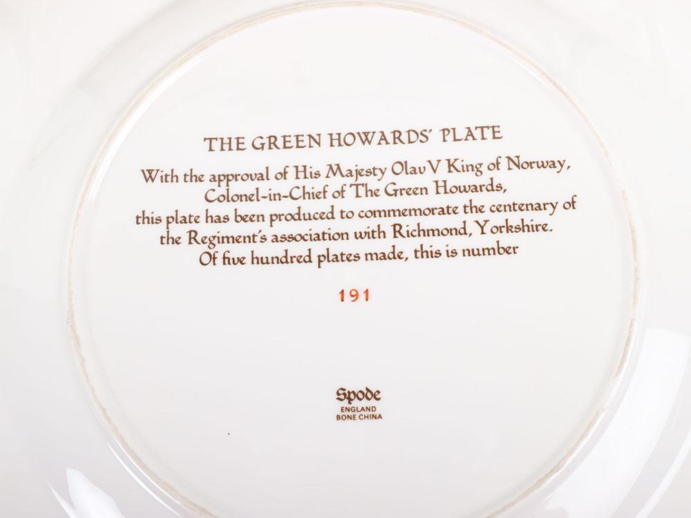 The Spode/Mulberry Hall Regimental Plate Alexandra, Princess of Wales's ...