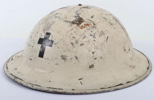 WW2 British Home Front Chaplains Steel Helmet