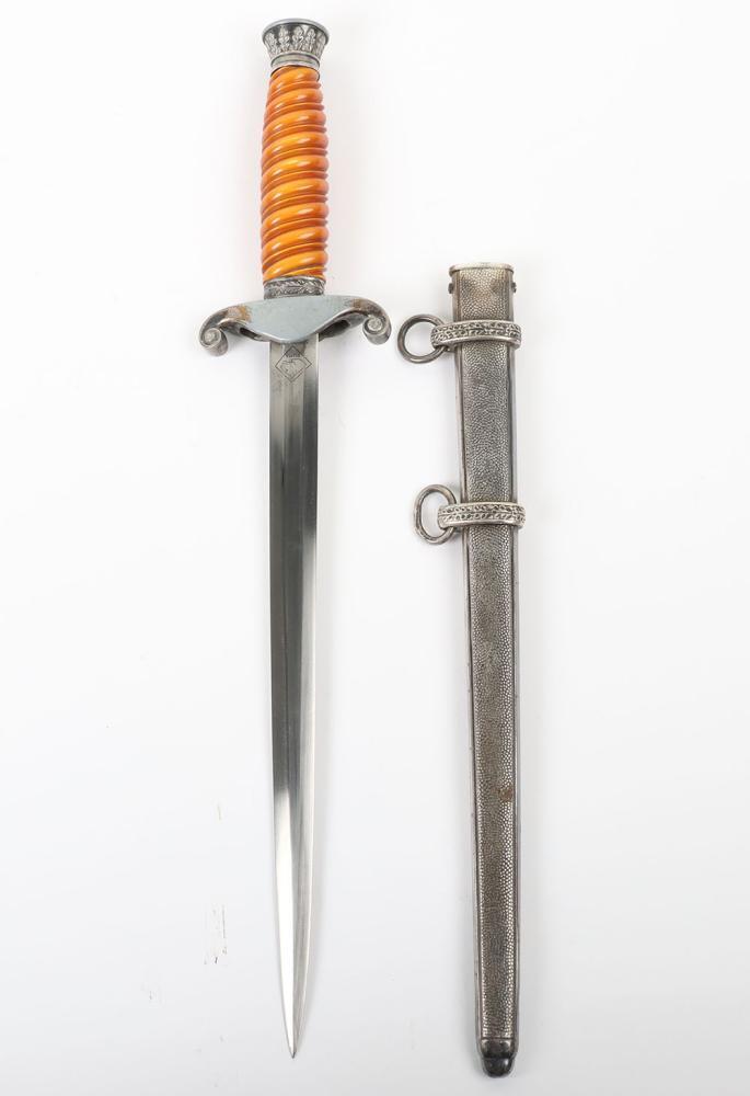 WW2 German Army Officers Dagger by Puma Solingen