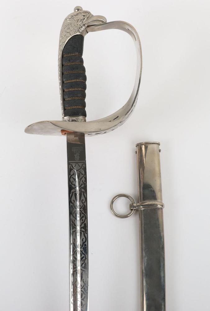 Iraqi Army Officers Sword by WKC Solingen