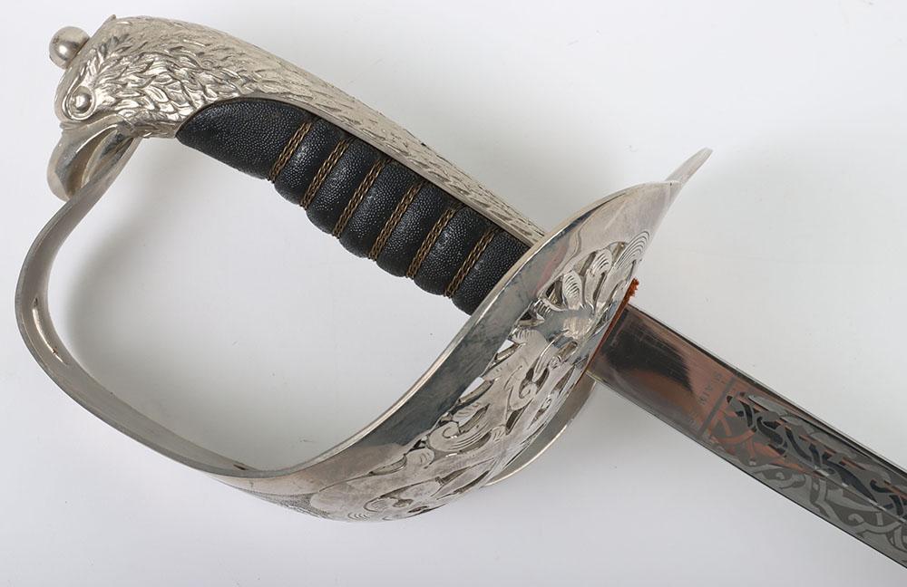 Iraqi Army Officers Sword by WKC Solingen