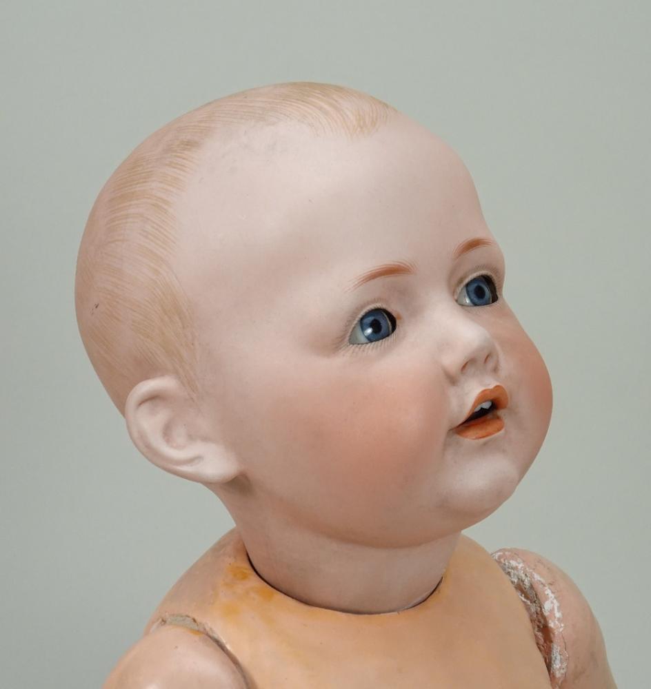 J.D. Kestner mould 1070 Hilda bisque head character baby doll, German ...