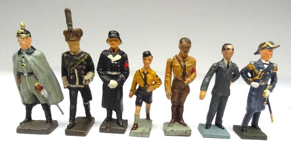 David Hawkins Collection Lineol 70mm scale Personality figures