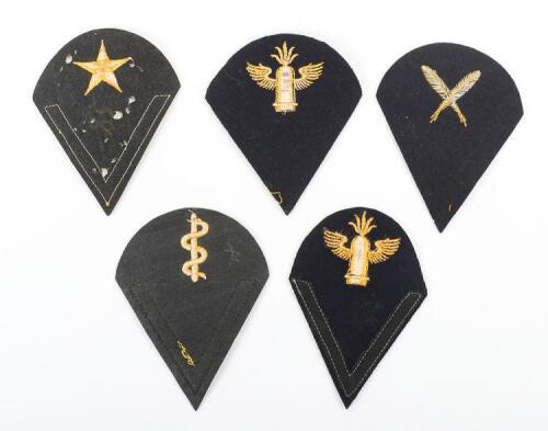 5x WW2 German Kriegsmarine (Navy) Rank Badges