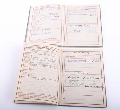 WW2 German Kriegsmarine Issue Wehrpass