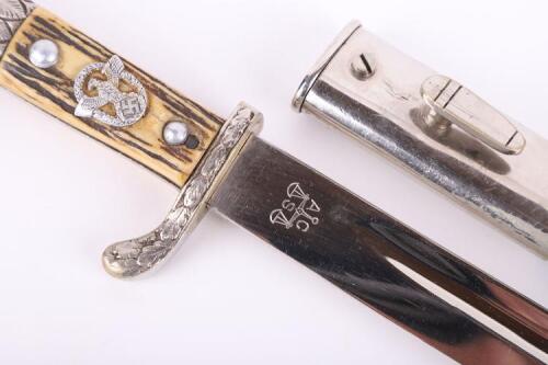 Third Reich Police Bayonet by Alexander Coppel Solingen