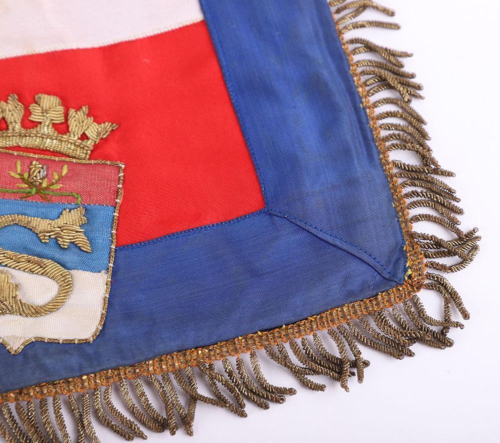 WW2 Italian Fascist 121st Artillery Regiment Banner
