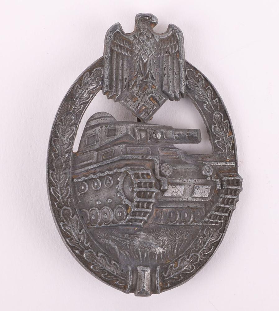 WW2 German Army / Waffen-SS Panzer Assault Badge in Bronze by Hermann ...