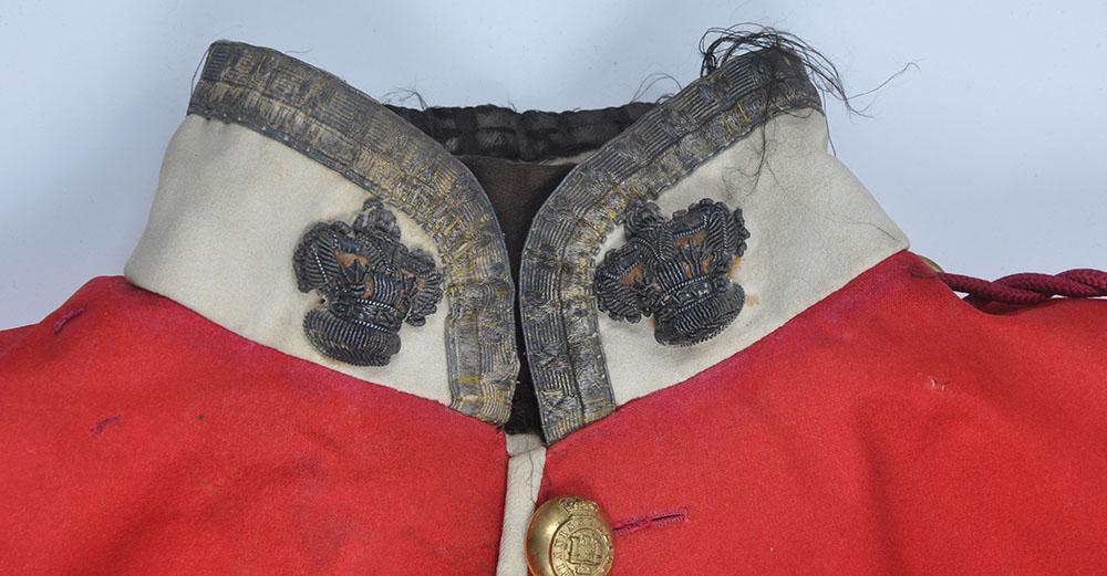 Victorian Irish 27th (Inniskilling) Regiment of Foot Tunic and Cocked Hat