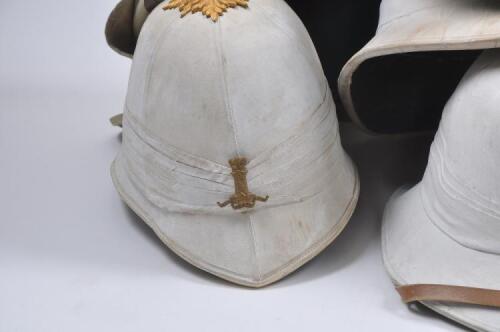 Grouping of British Foreign Service Helmets