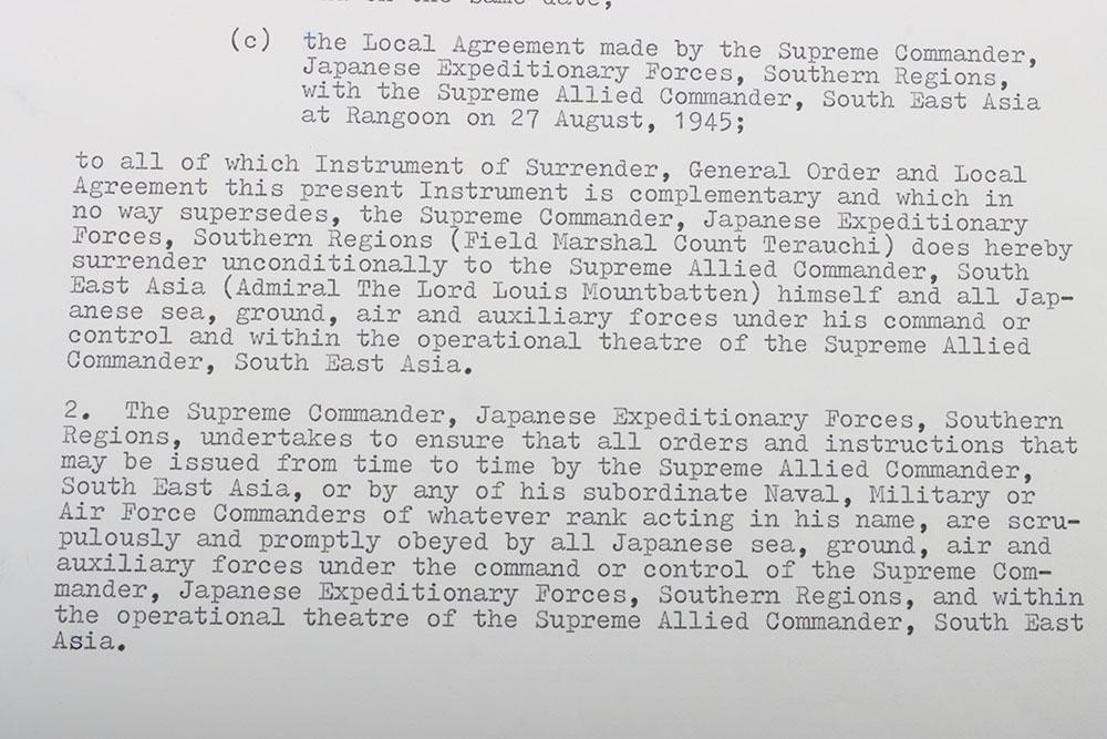 Louis Mountbatten, Lord. Signature