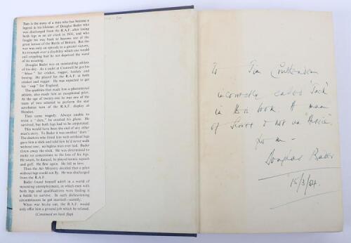 Douglas Bader signed book