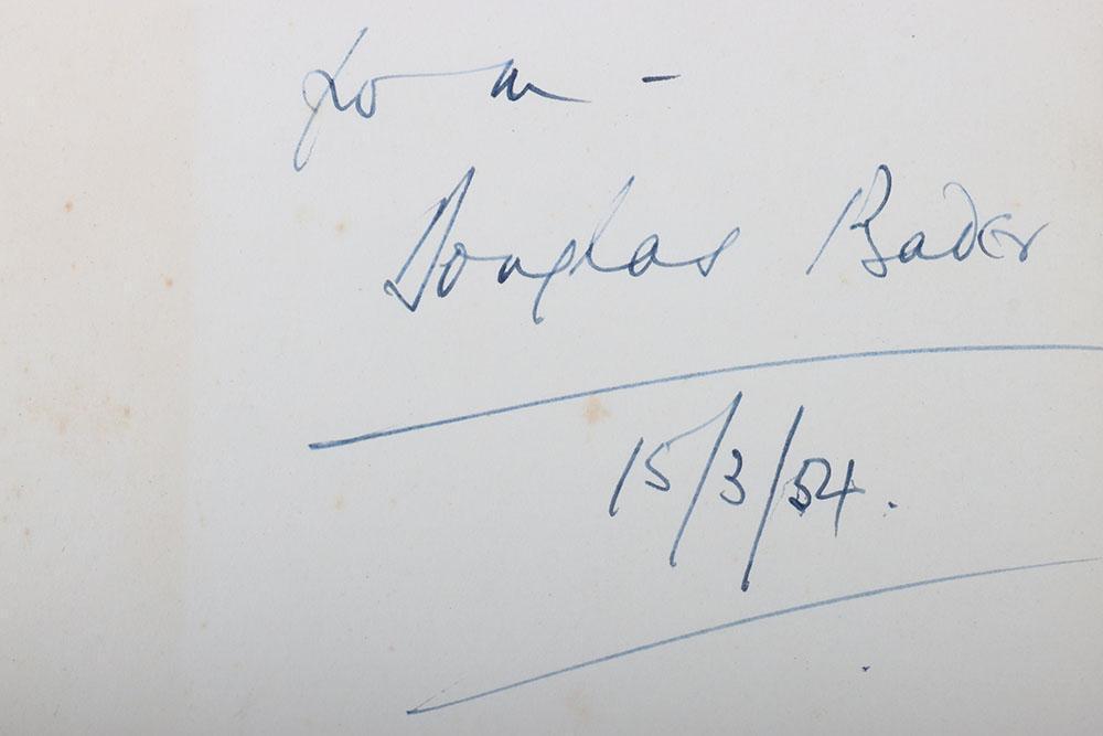 Douglas Bader signed book