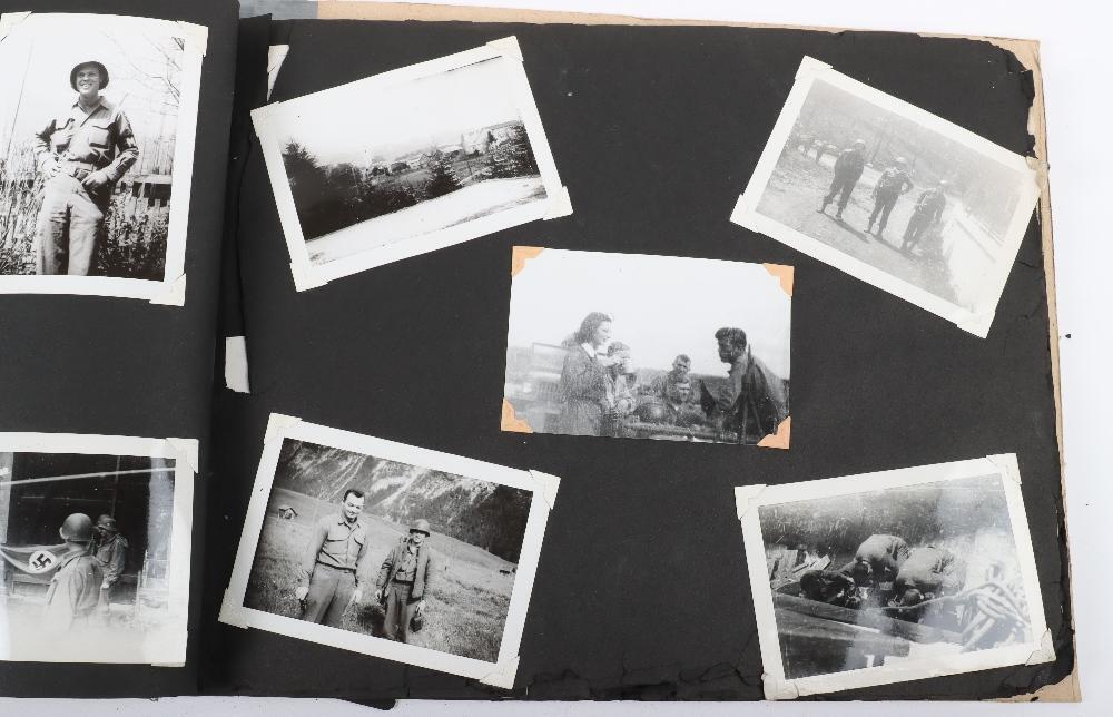 WW2 American Soldiers Personal Snapshot Photograph Album