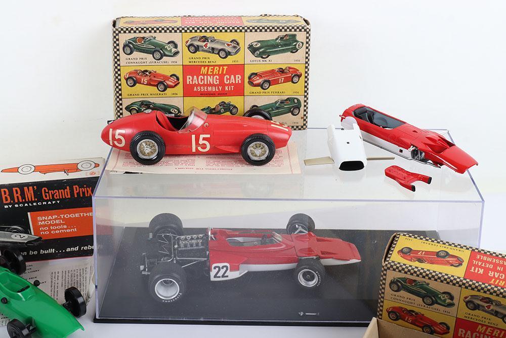 Merit Racing Car Plastic Kits