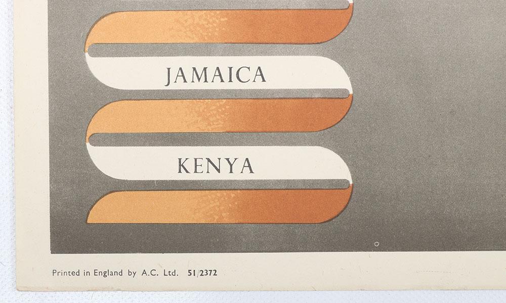 Royal Artillery Regimental Poster, ‘The British Colonial Empire – Our ...