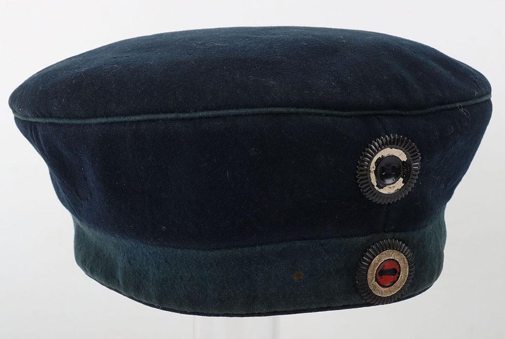 Pre-WW1 Imperial German Other Ranks Feldmutze / Kratzchen Garde Train ...