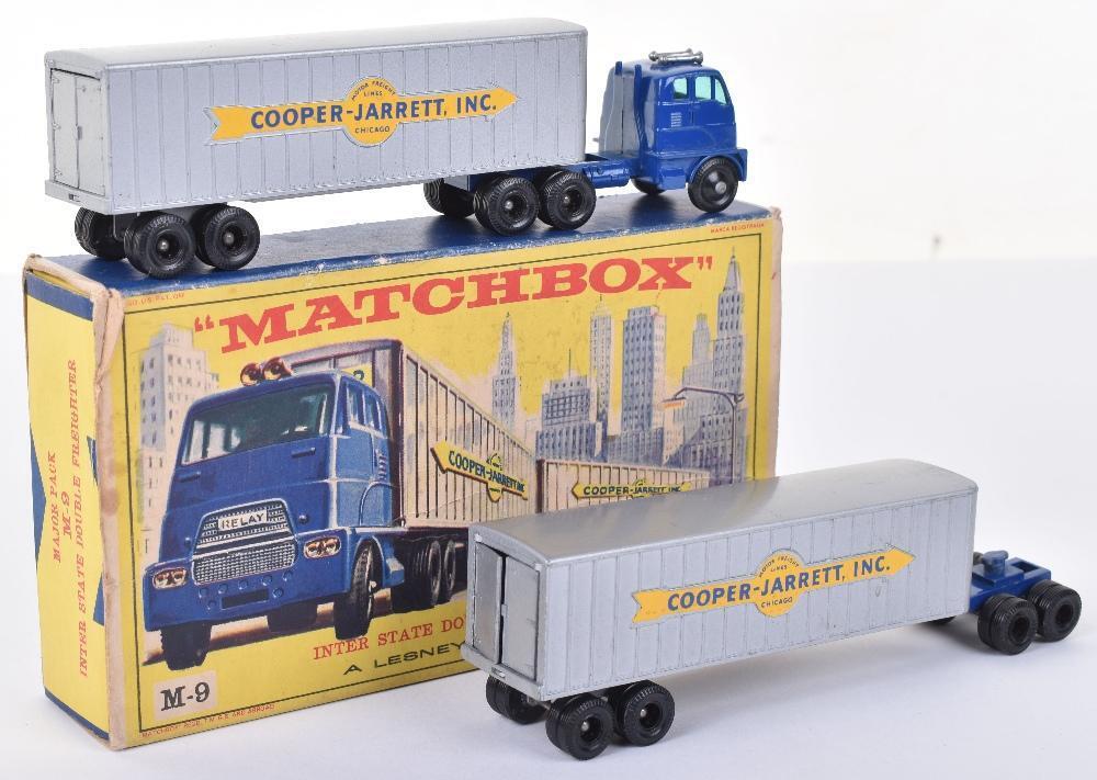 Matchbox Major Pack M-9 Inter State Double Freighter “Cooper-Jarrett ...