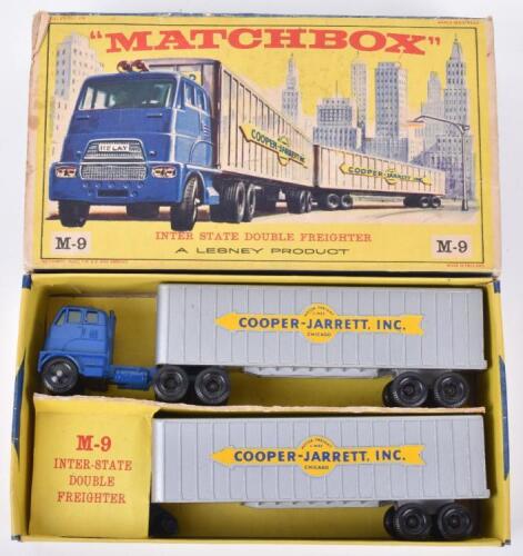 Matchbox Major Pack M-9 Inter State Double Freighter “Cooper-Jarrett ...