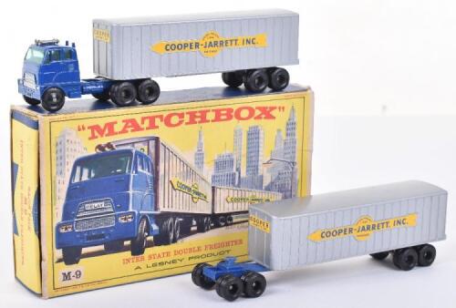 Matchbox Major Pack M-9 Inter State Double Freighter “Cooper-Jarrett ...