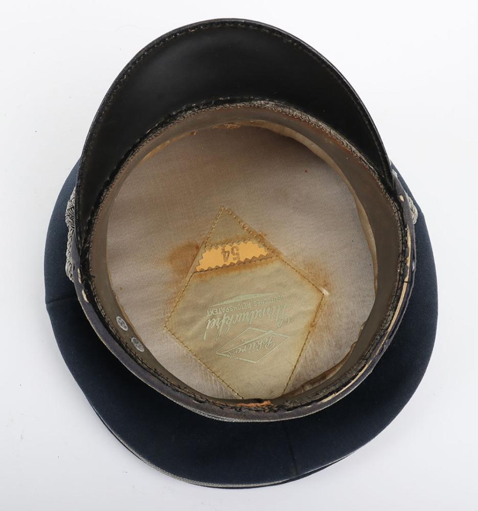Historically Important Luftwaffe Officers Cap Belonging to Leutnant ...