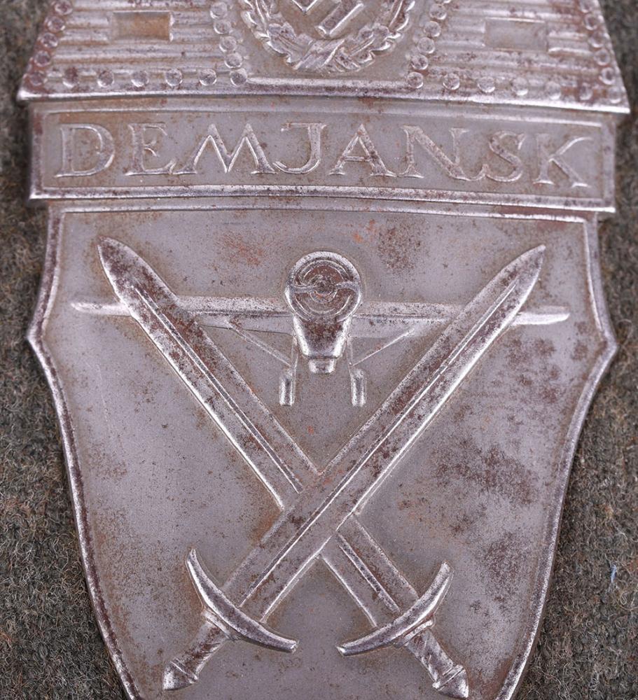 WW2 German Army / Waffen-SS Demjansk Campaign Shield