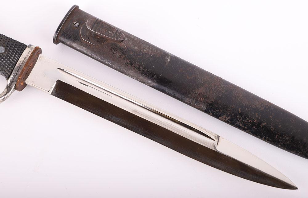 Rare WW2 German SS Issue Parade Bayonet, SS RZM 188/35