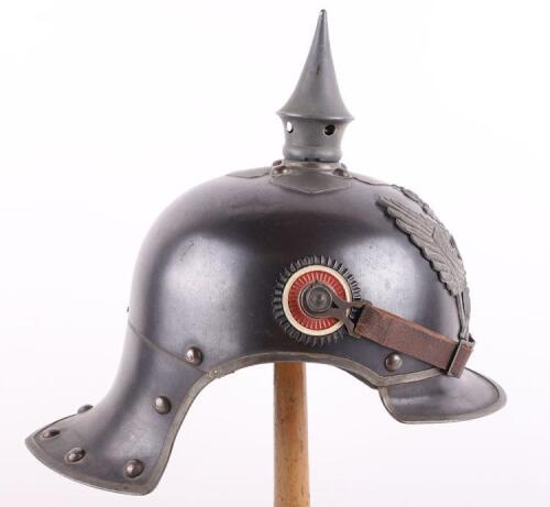 WW1 German 1915 Jager Zu Pferde Enlisted Ranks Pickelhaube / Helmet