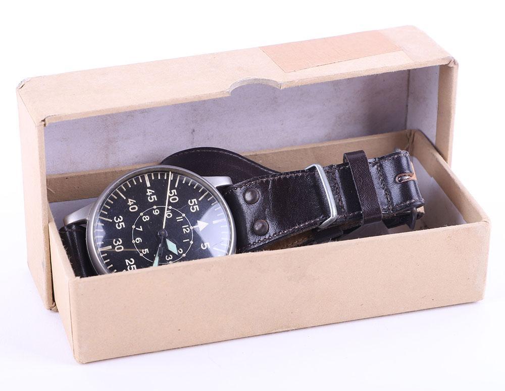 Rare WW2 German Luftwaffe Observers Watch by Lange & Sohne in Card ...