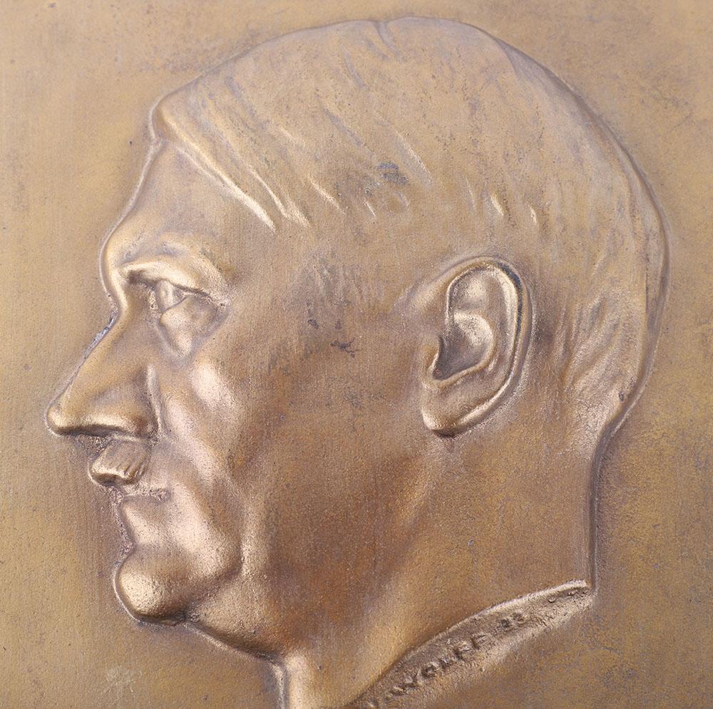 Third Reich Adolf Hitler Plaque