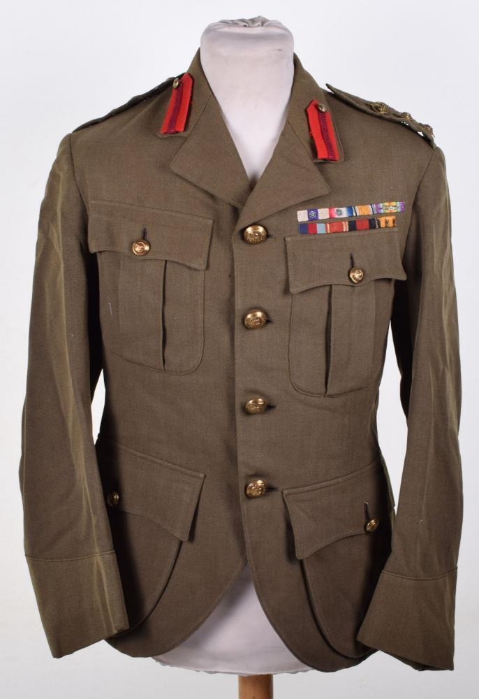 Historically and Regimentally Important WW2 Service Dress Tunic ...