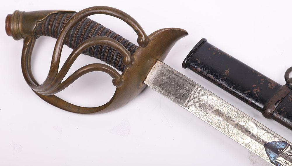 Imperial German Prussian Garde Kurassier Regiment Cavalry Sword (Pallasch)