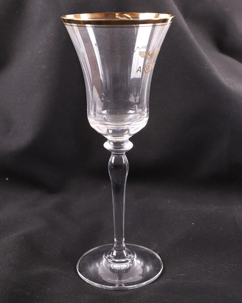 Lead Crystal Glass from Adolf Hitlers Personal Table Service