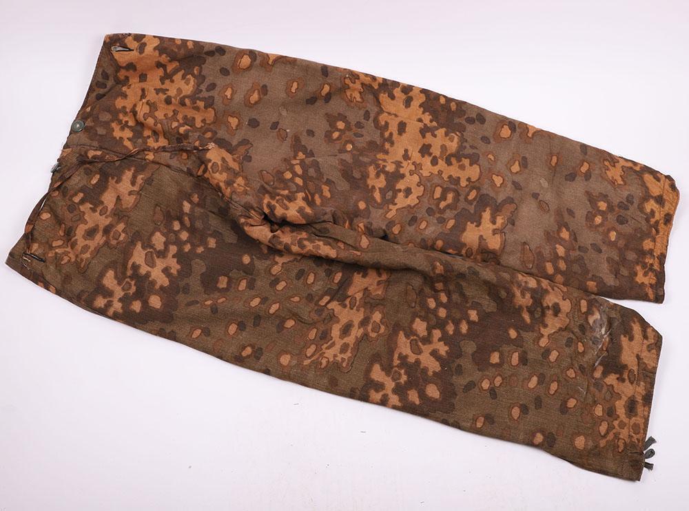 WW2 German Waffen-SS Autumn Camouflage Reversible Full Suit