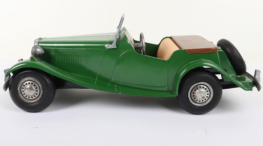 A good large scale Doepke diecast MG Sports car, American 1950s