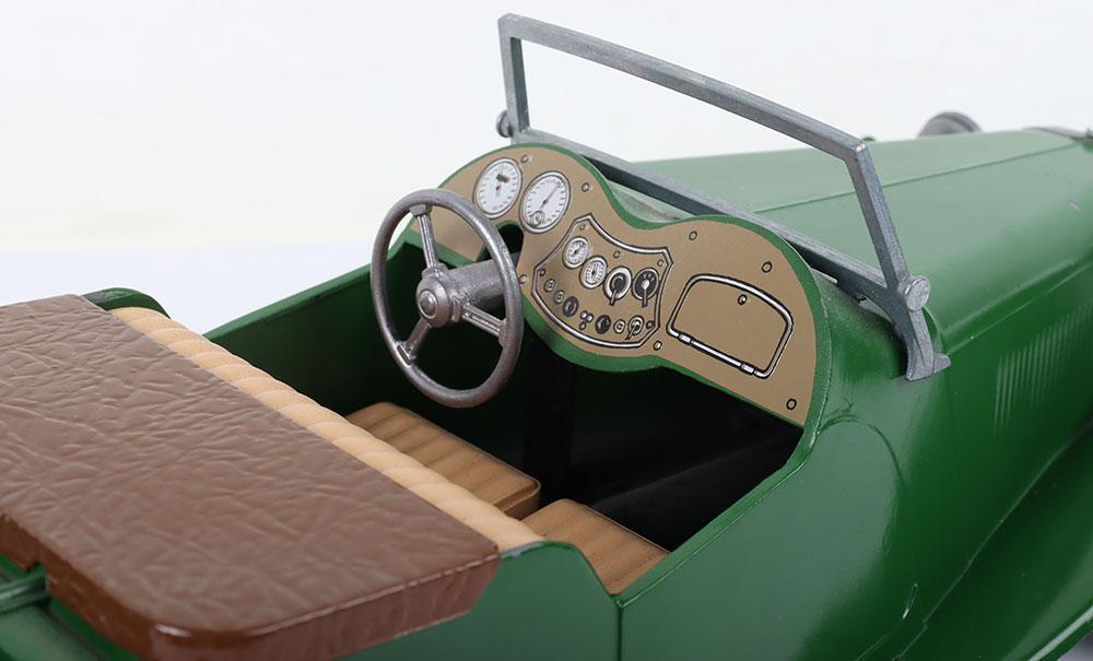 A good large scale Doepke diecast MG Sports car, American 1950s