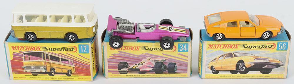 Three Matchbox Superfast Models