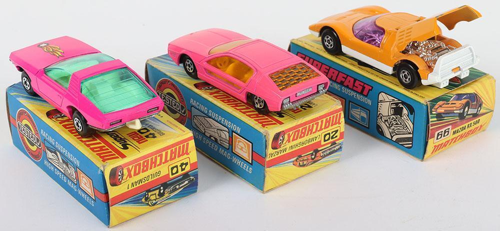 Three Matchbox Superfast Models