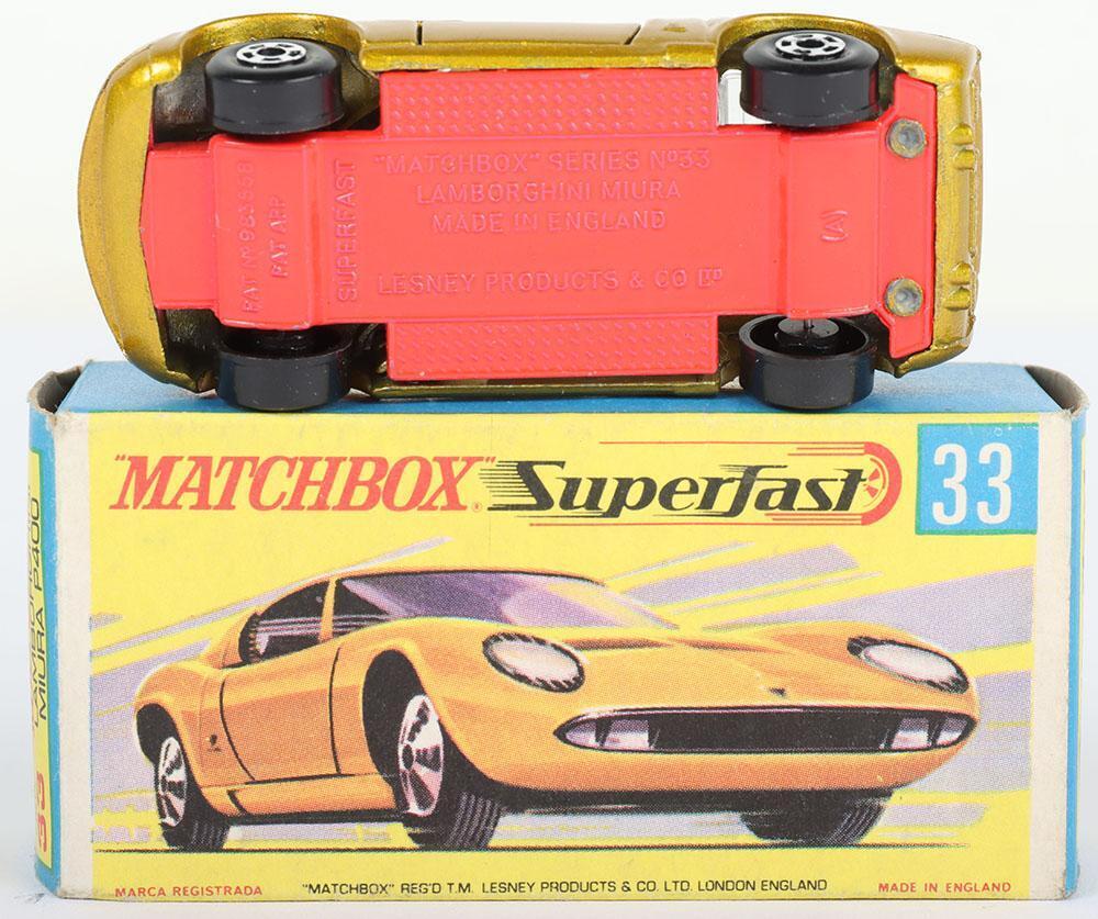 Matchbox Superfast 33c Lamborghini Miura P400