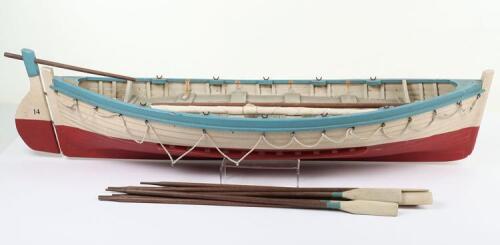 Scale Model of Lifeboat No. 14 from the Titanic,