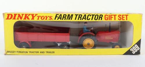 Dinky Toys 399 Farm Tractor & Trailer Gift Set