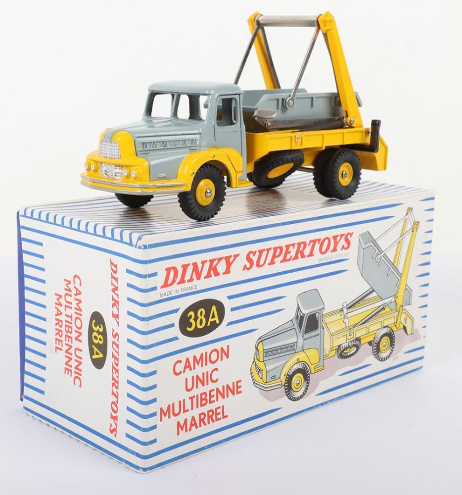 French Dinky Supertoys 38A Unic Marrel Multi Skip Lorry