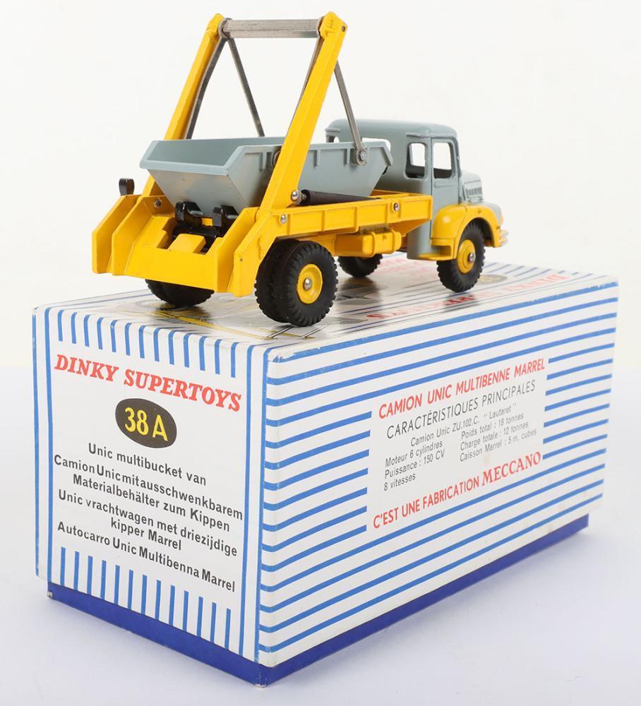 French Dinky Supertoys 38A Unic Marrel Multi Skip Lorry