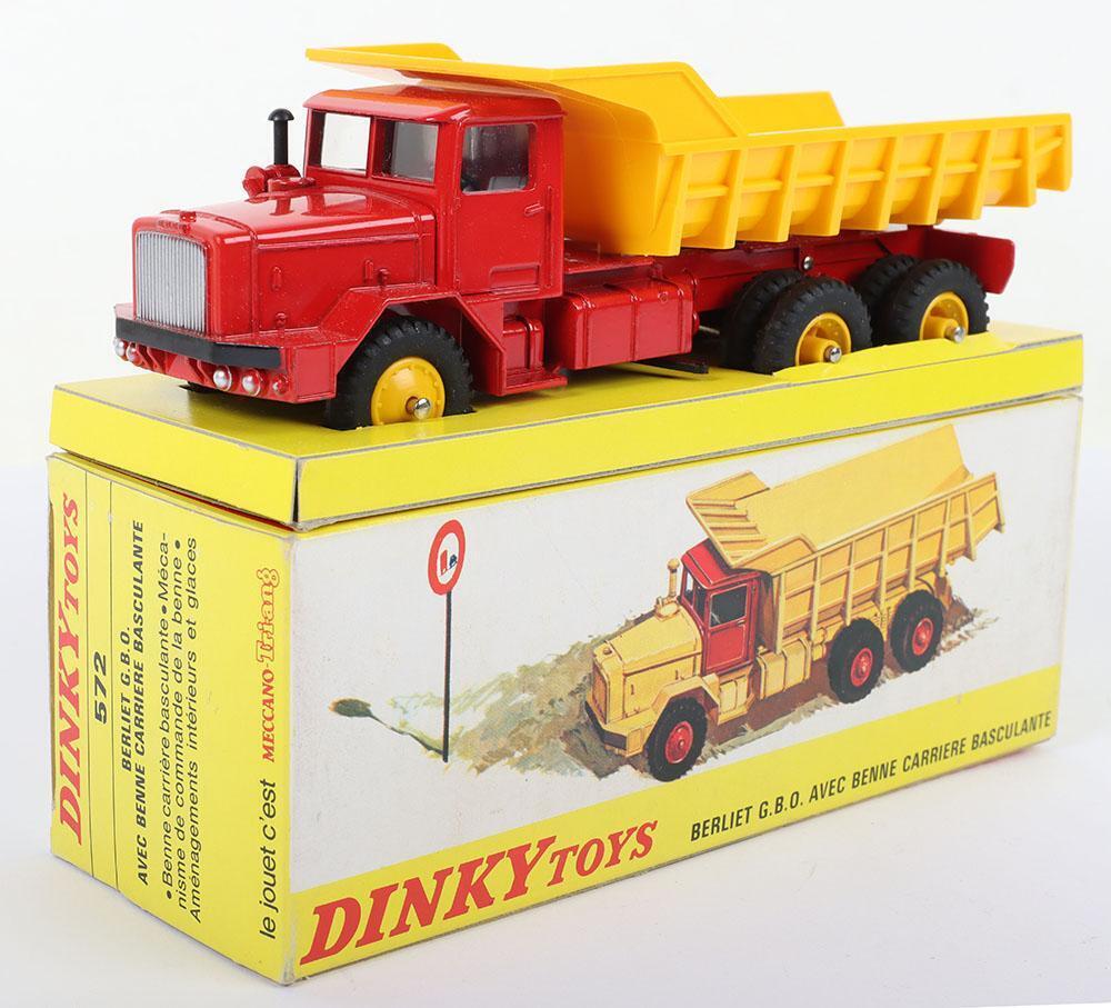 French Dinky Toys 572 Berliet G.B.O. Quarry Truck