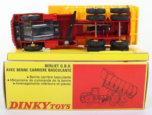 French Dinky Toys 572 Berliet G.B.O. Quarry Truck