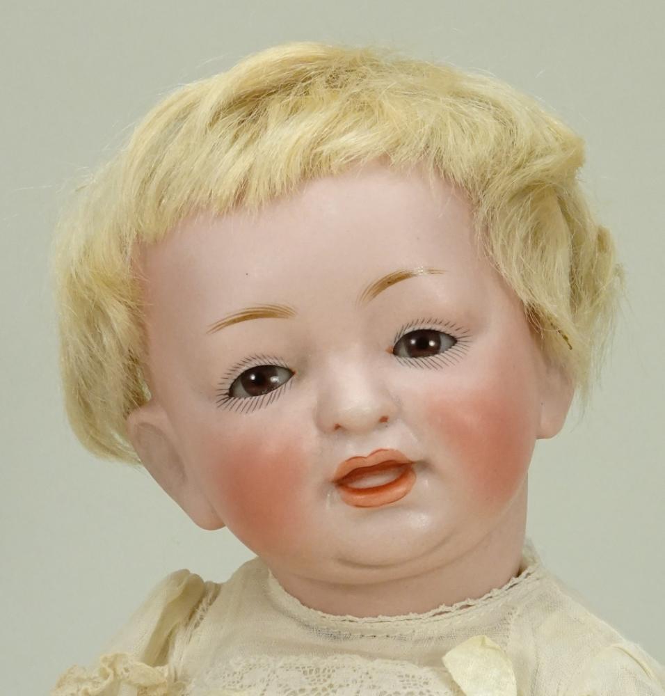 J.D Kestner 211 bisque head character baby doll, German circa 1910,
