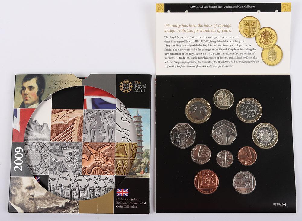 Royal Mint, Brilliant Uncirculated 2009 Coin Collection