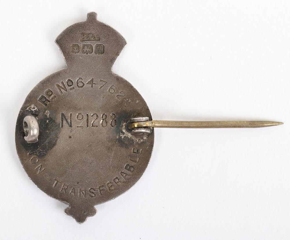 WW1 British Army Chaplains Department Cap Badge