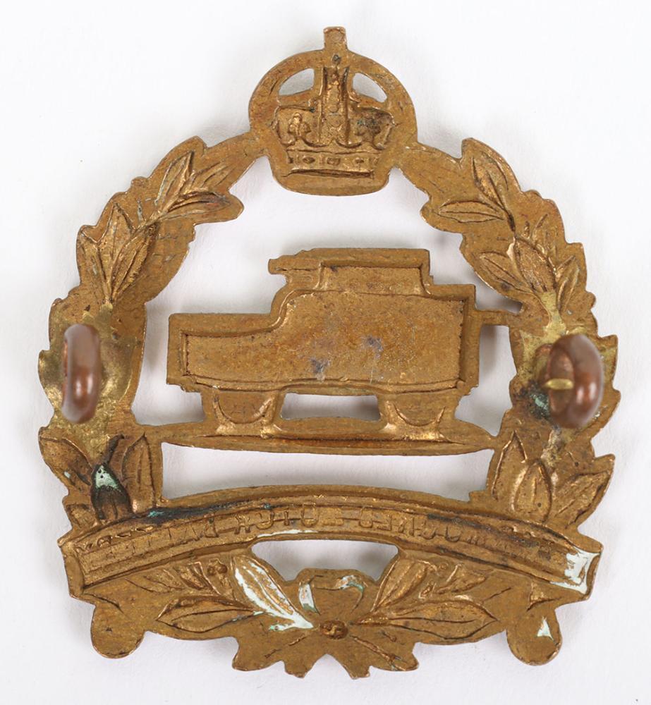 Scarce 1st Armoured Motor Battery Cap Badge